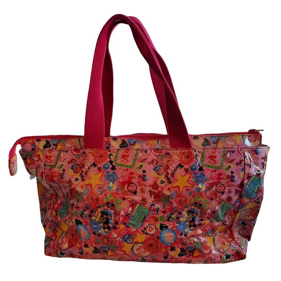 Fiorucci | Bags | Vintage Fiorucci Plastic Cover Celebrity Graffiti ...